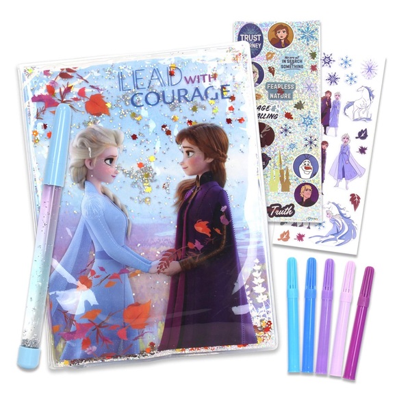 Disney | Toys | New Disney Frozen Ii Glitter Puffy Stickers Sparkle ...